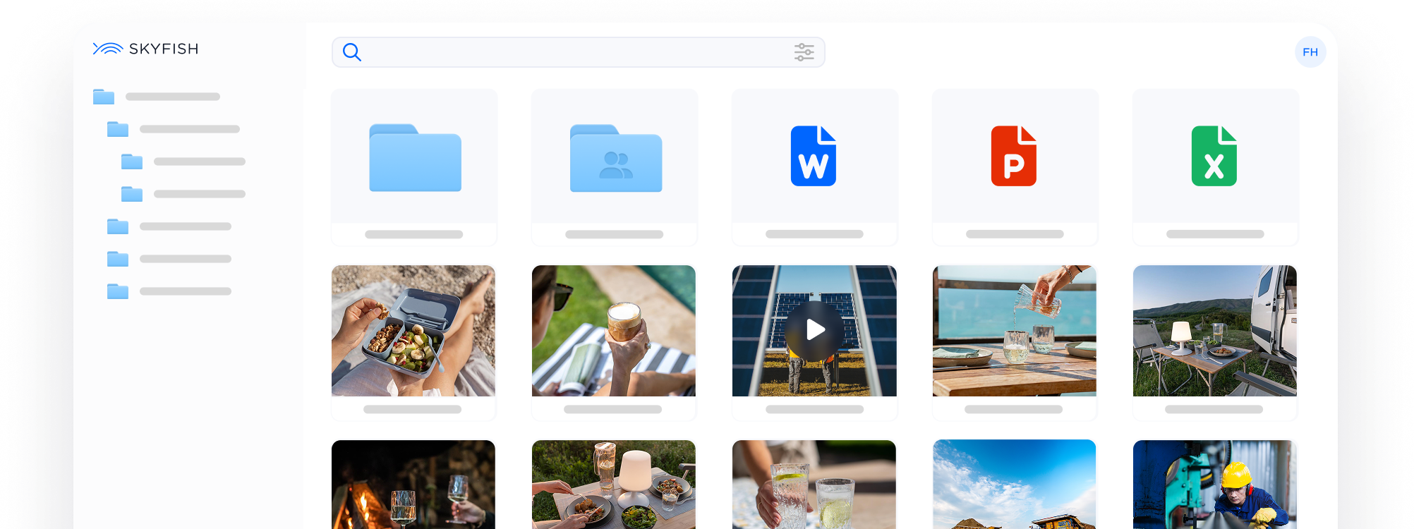 Digital-Asset-Management für visuelle Inhalte - Skyfish